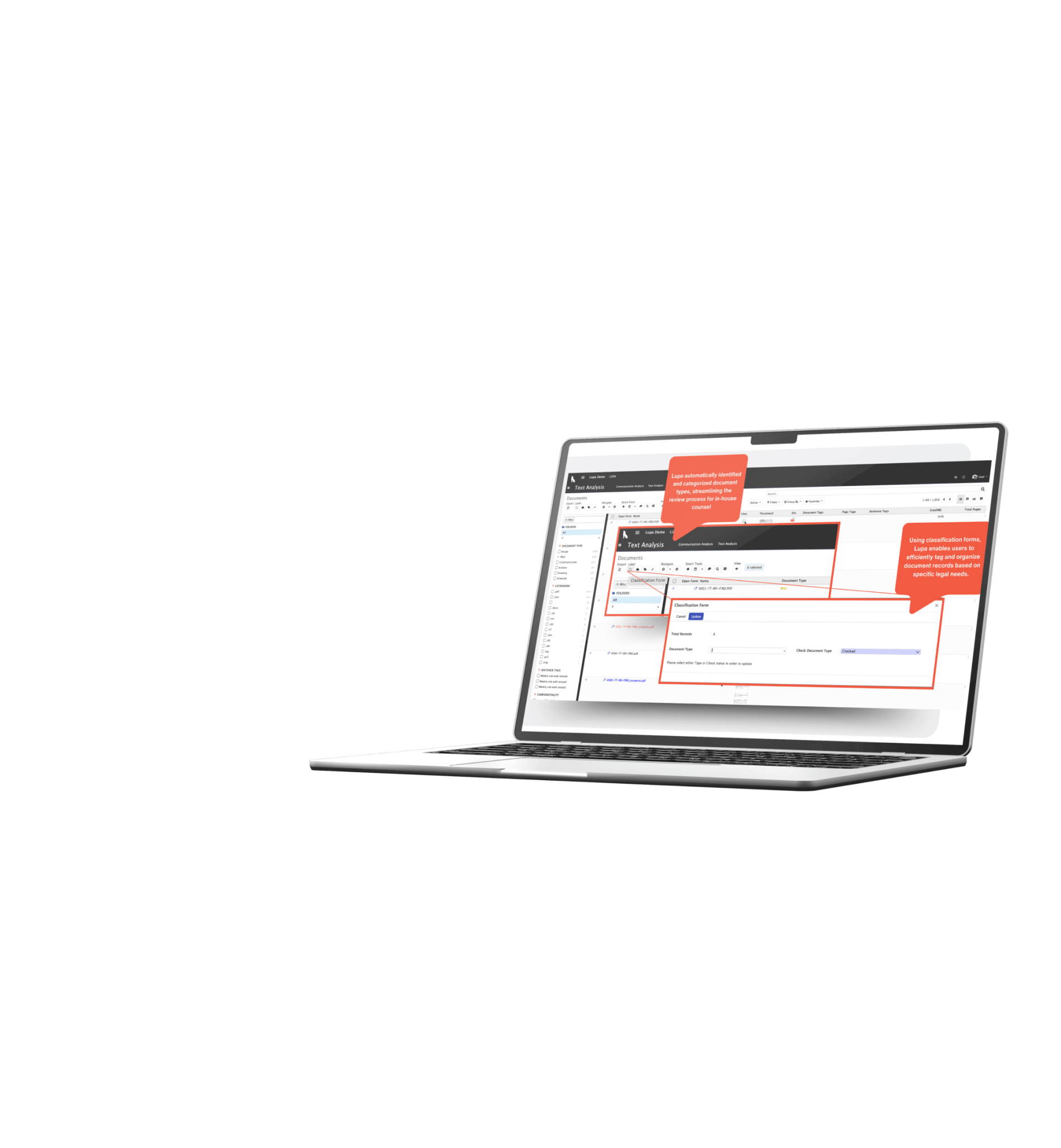 LUPA – AI-Powered E-Discovery And Data Mining SaaS For Construction And Law